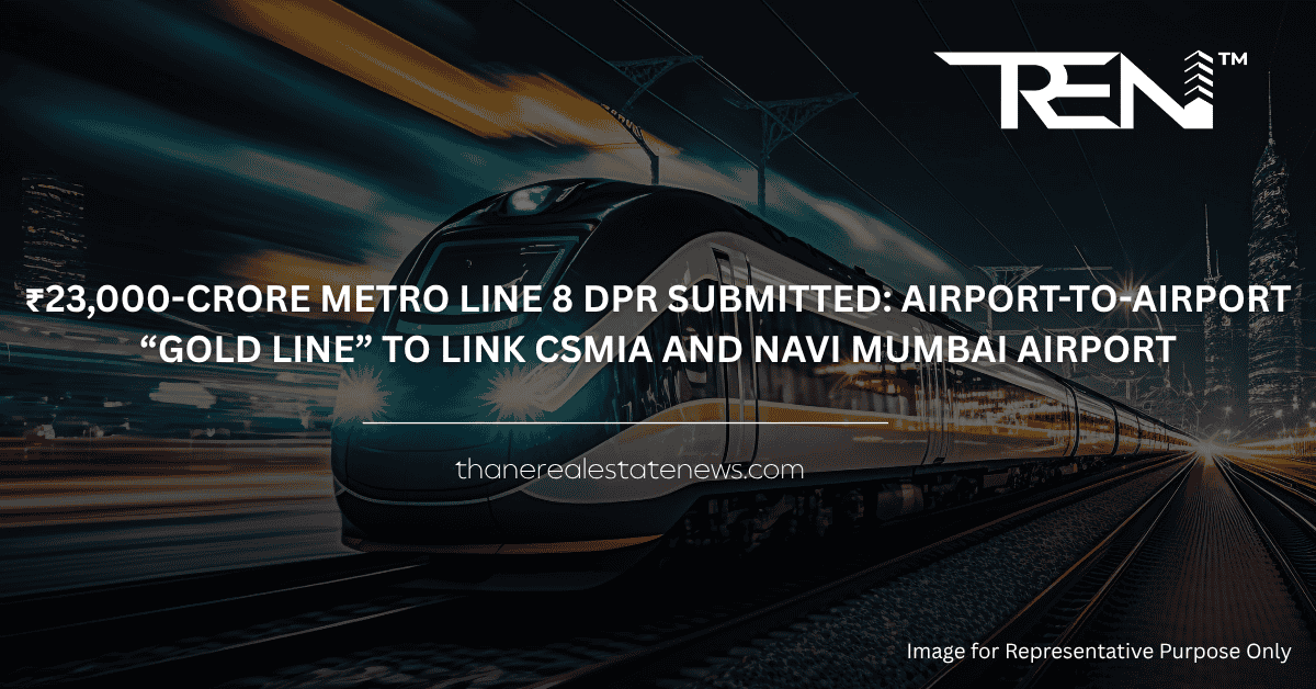 Metro Line 8 DPR Submitted: ₹23,000 Cr Gold Line Airport Metro Link